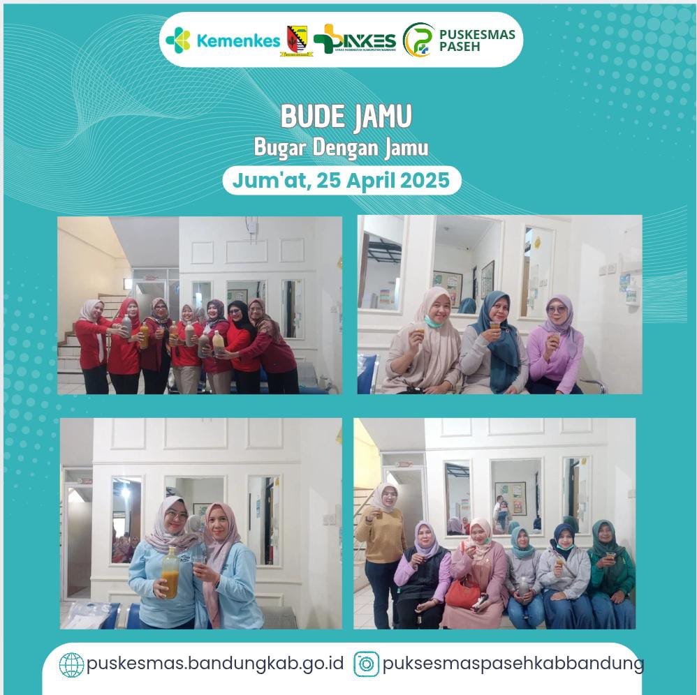 Gerakan BUDE JAMU (Bugar Dengan Jamu) | Puskesmas Kabupaten Bandung ...